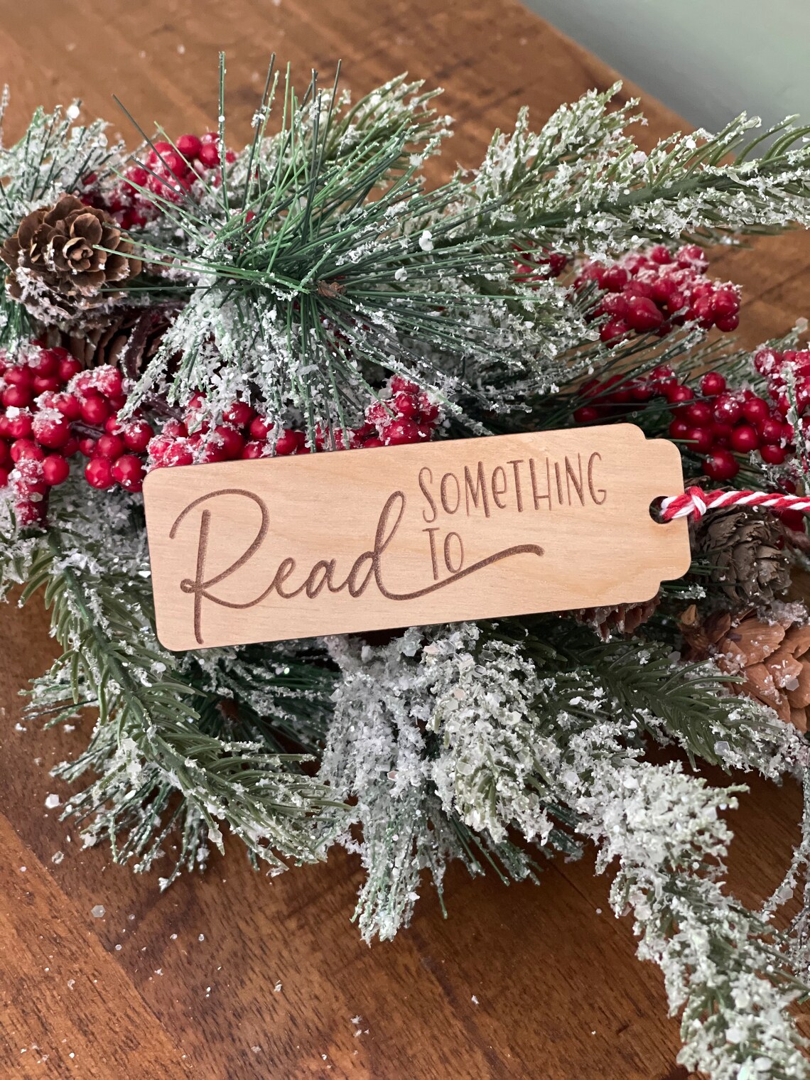 Reusable Wood Christmas Gift Tags, Something You Want, Something You ...