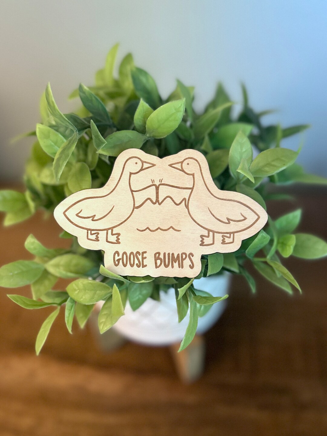 Goose Bumps Refrigerator Magnet, Funny Fridge Magnet, Goose, Geese ...