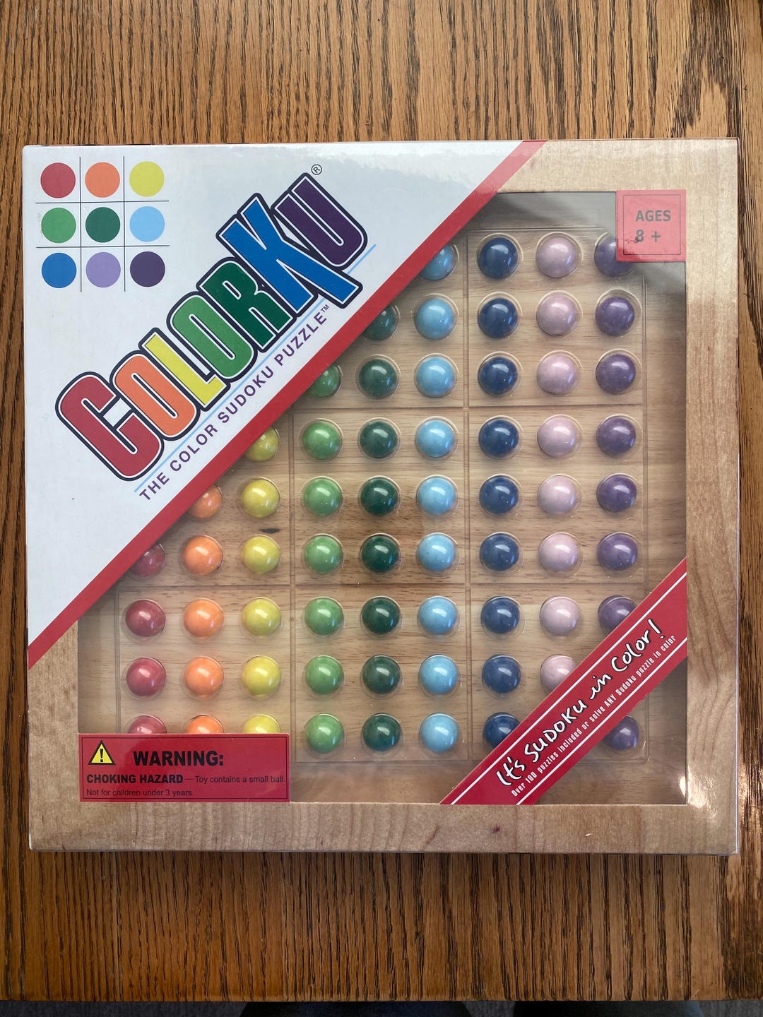 COLORKU Game Color Sudoku Puzzle Solid Wood, Cards & Solutions - New in ...