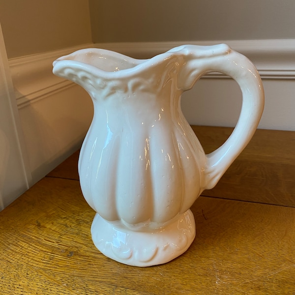 Ironstone Pitcher - Etsy