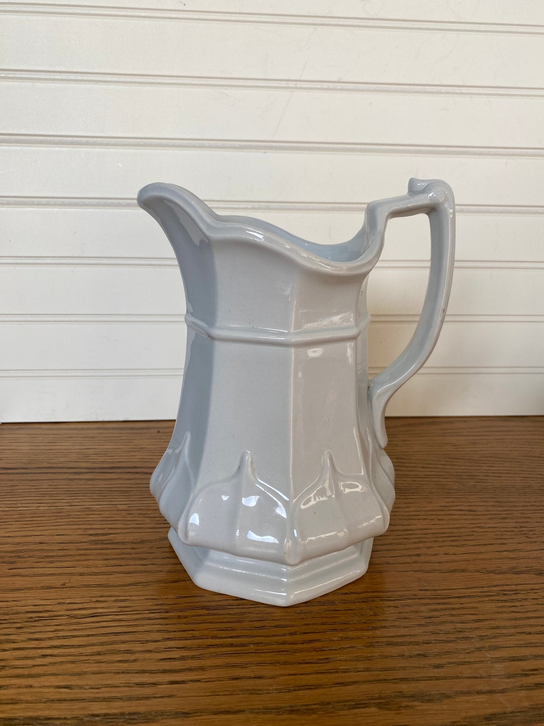 J Clementson Ironstone Pitcher Syndenham Shape - Etsy