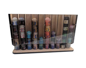 Laser Cut Paint Rack - Etsy