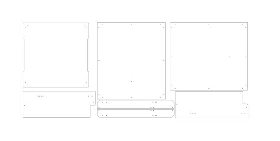 Vzbot 235 Clear Acrylic Panels 3mm - Etsy