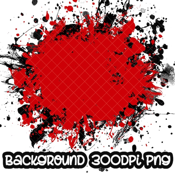 Red Splatter Background