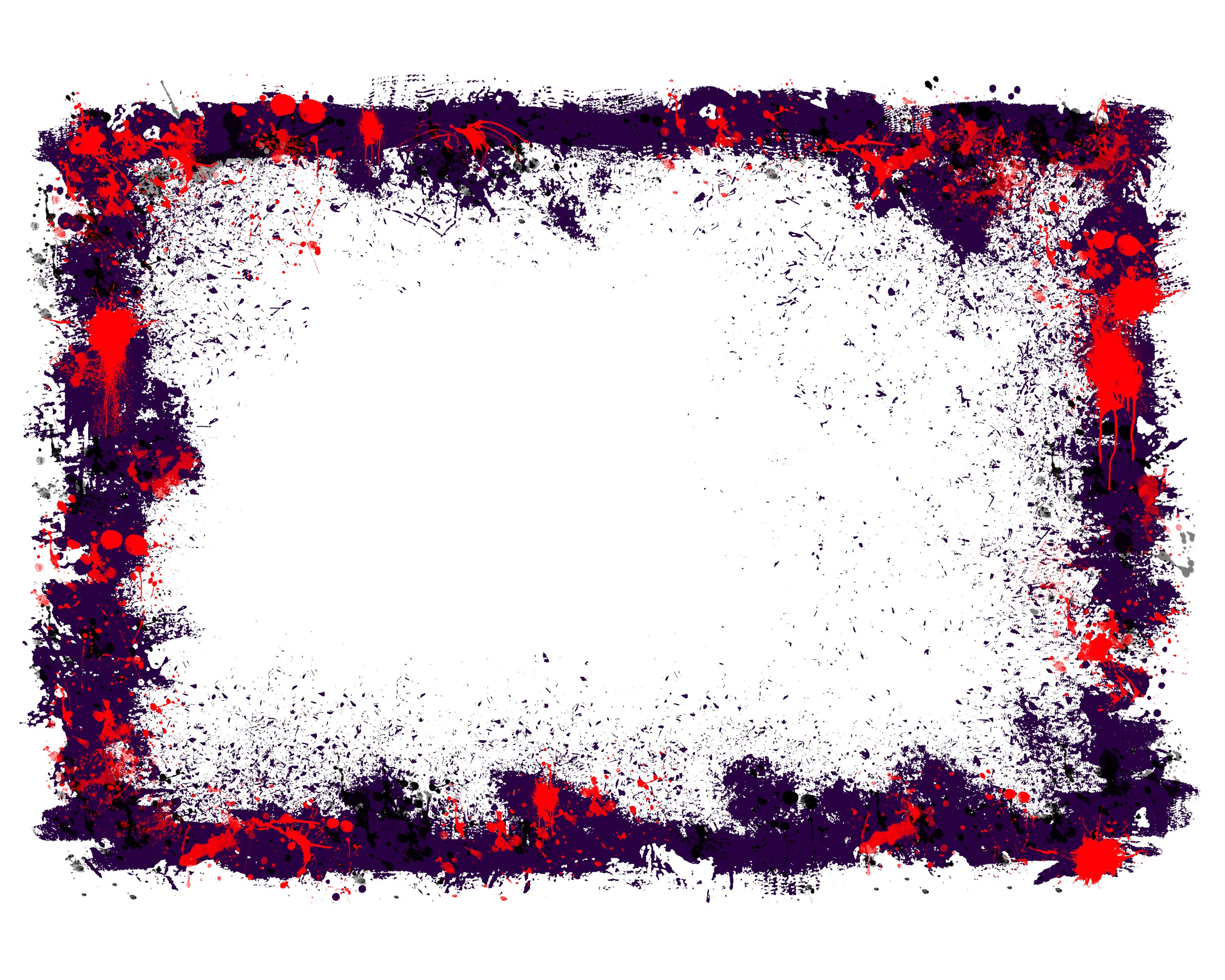 Blue Grunge Splatter Background