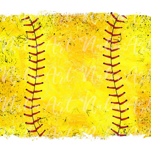 Background Softball Grunge Distressed Print Splash Frame - Etsy