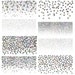 Silver Rainbow Glitter Border, Confetti Borders, Clipart Glitter , Clip ...