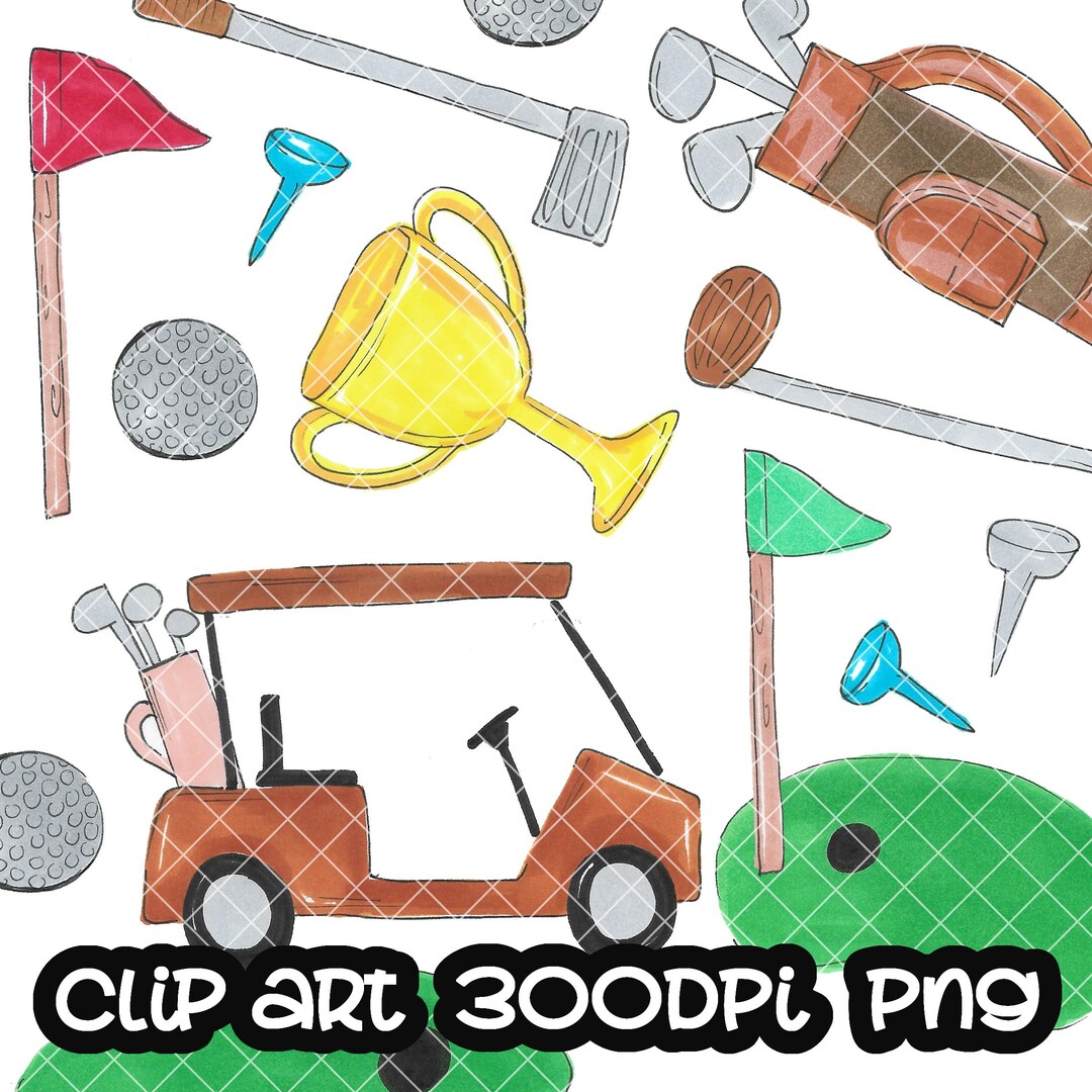 Golf Caddie PNG Sport Clip Art Sublimation PNG - Etsy