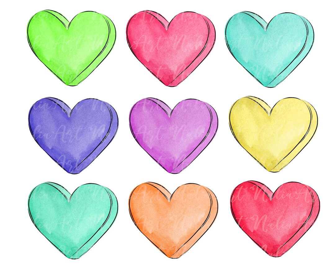 Heart Valentine's Day Sublimation PNG Heart PNG Pink Heart Heart ...