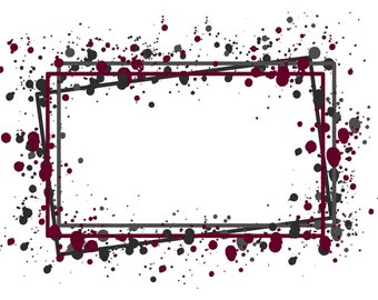 Maroon Paint Splash Png - Etsy