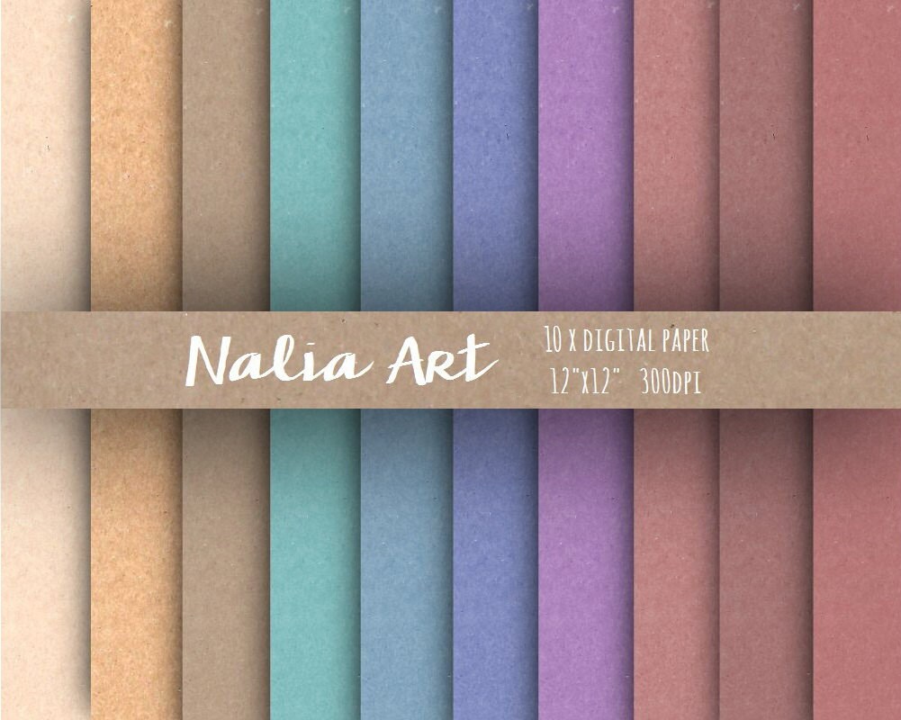 Digital Paper Background Old Paper Eko Paper Cards INSTANT | Etsy