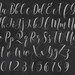 Chalkboard Alphabet Clip Art, Chalk Digital Clipart, Font, Letters ...