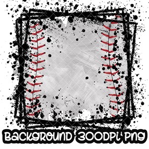 Background Baseball Grunge | Distressed Print Baseball Splash Frame ...