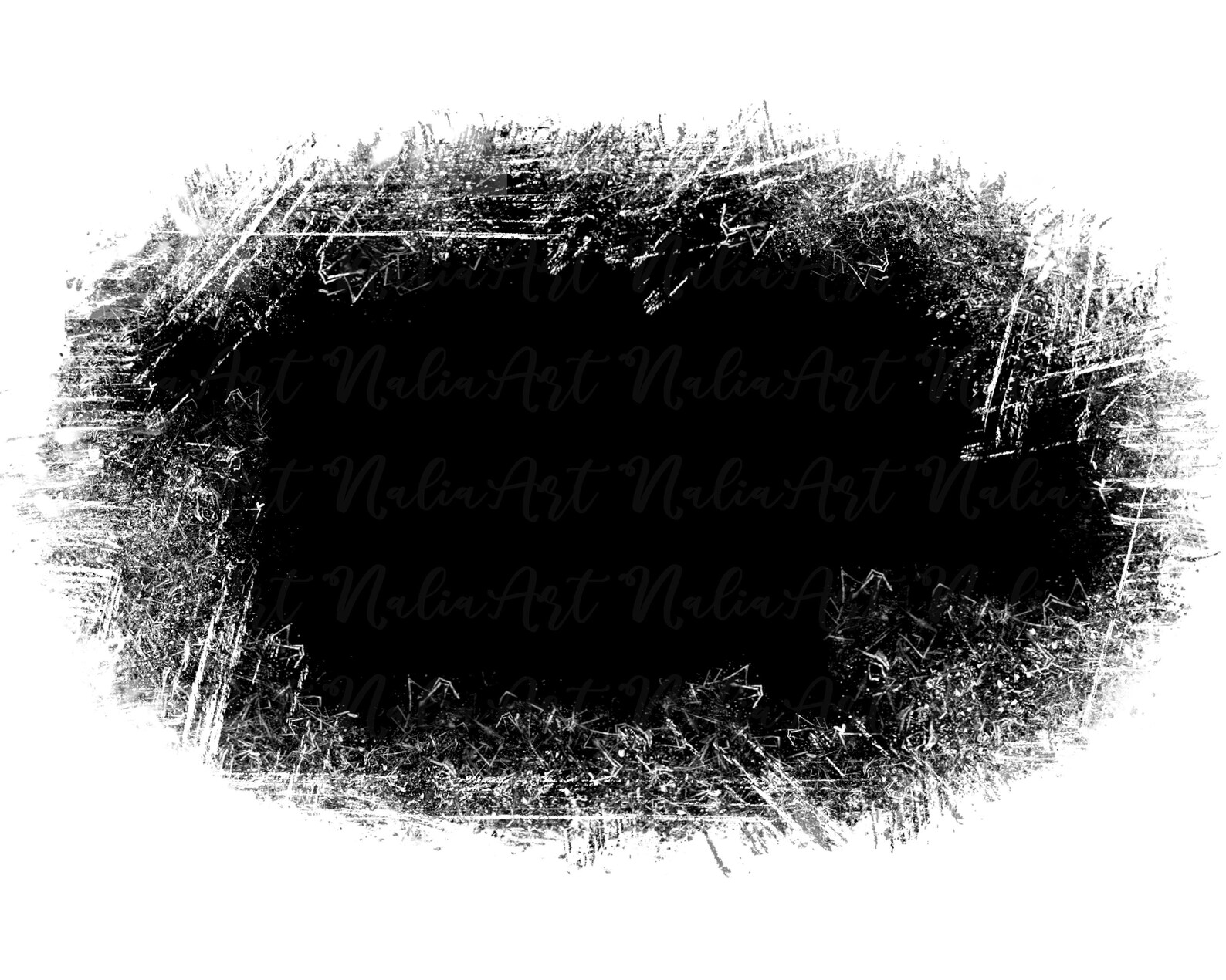 Frame Splatter Black Background Printable Artwork Splash Frame Paint ...