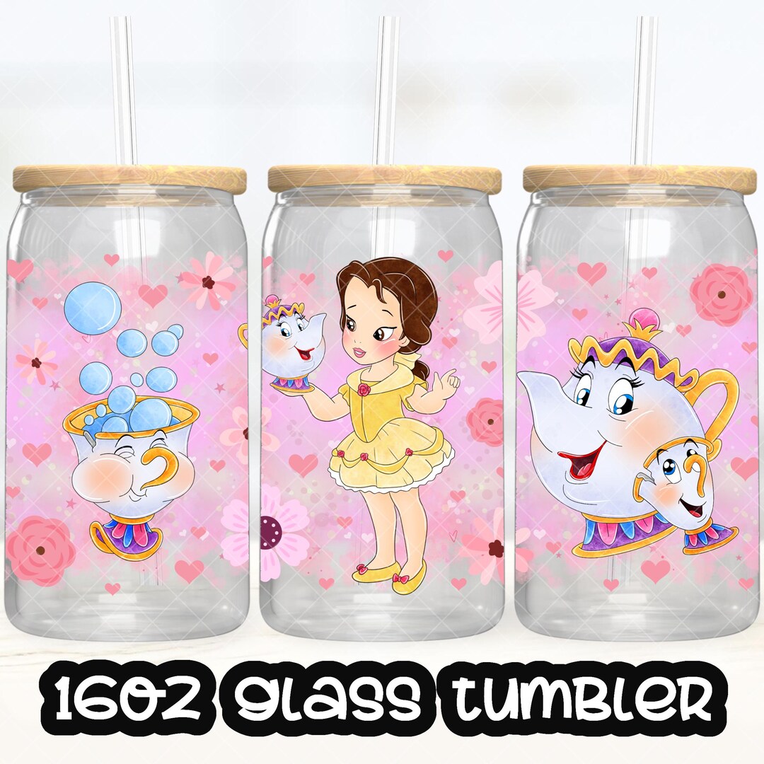Belle Mrs Teapots & Chip Beauty and the Beast Cup PNG File DIGITAL ...
