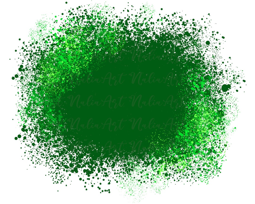 Background Paint Splatter Green Splash Frame Splatter Background ...