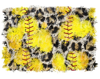 Background Softball Grunge Distressed Print Softball Splash - Etsy