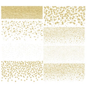 Gold Glitter Border, Confetti Borders,clipart Gold, Glitter Clip Art ...