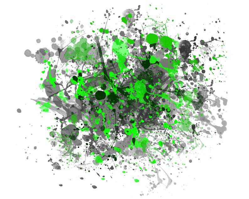 Background Paint Splatter Grey Green Splash Frame Splatter Background ...
