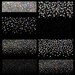 Silver Rainbow Glitter Border, Confetti Borders, Clipart Glitter , Clip ...