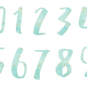 Blue Alphabet Clip Art, Stars, Confetti, Digital Clipart, Font, Letters ...