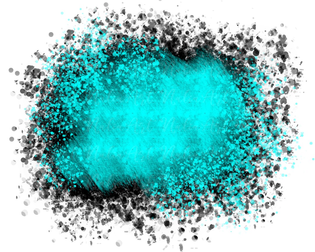 Background Paint Splatter Black Blue Splash Frame Splatter Background ...