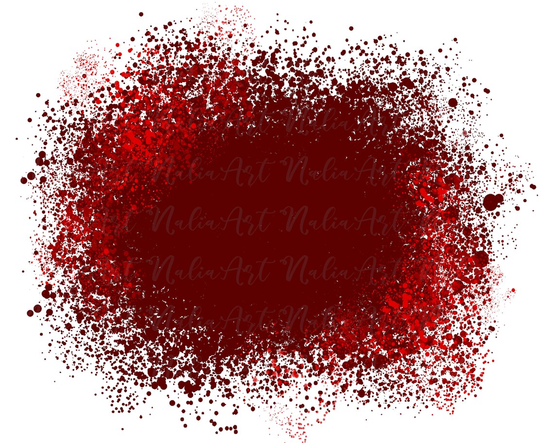 Background Paint Splatter Red Splash Frame Splatter Background ...