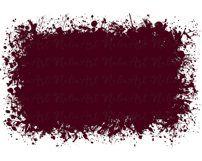 Background Paint Splatter Maroon Splash Frame Splatter - Etsy Background Paint Splatter Maroon Splash Frame Splatter - Etsy