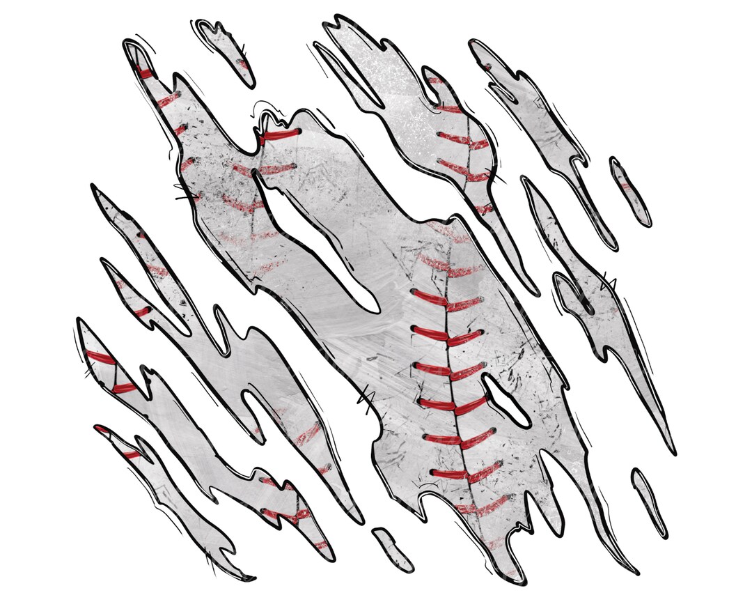 Ripped Scratch Mark Background Baseball Grunge Splash Frame Splatter ...