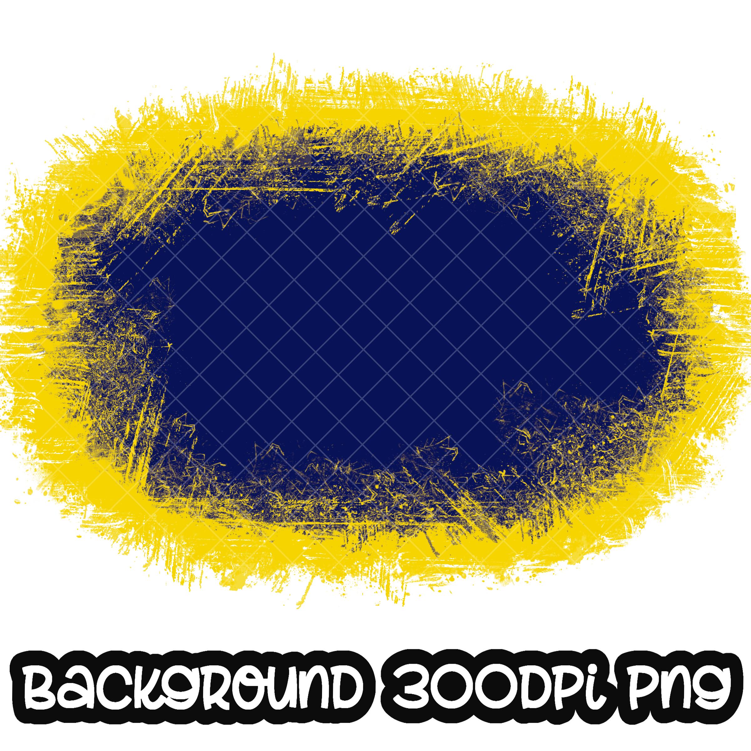 Blue Yellow Grunge Background