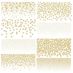 Gold Glitter Border, Confetti Borders,clipart Gold, Glitter Clip Art ...