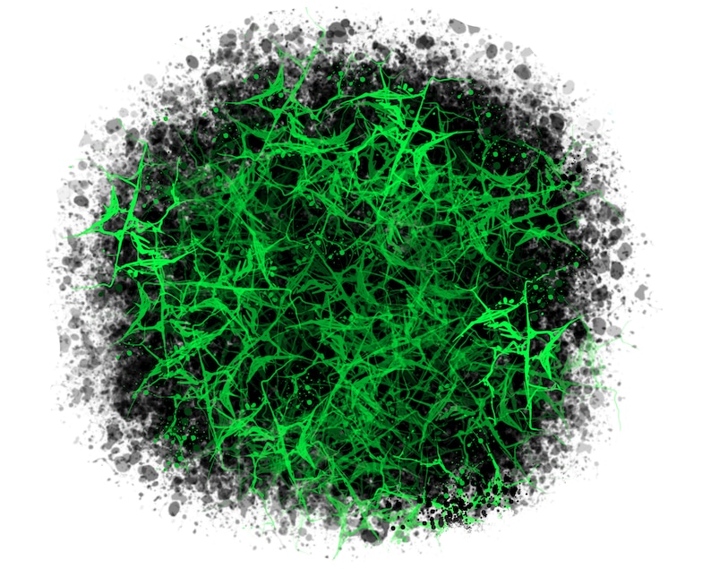 Background Paint Splatter Black Green Splash Frame Splatter - Etsy