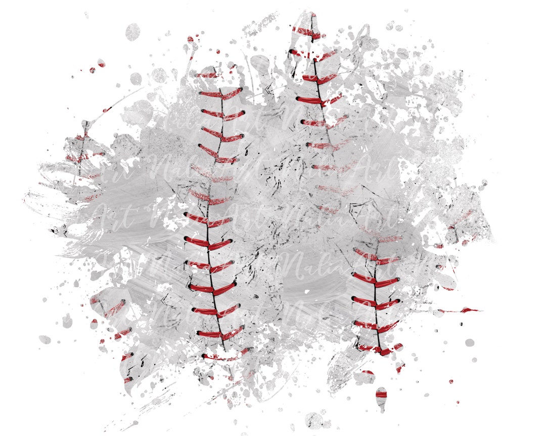 Background Baseball Grunge Distressed Print Baseball Splash Frame ...