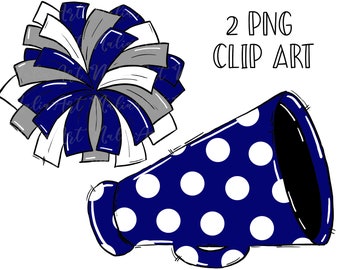 Cheerleaders Clipart Set Personal & Commercial Use Clip Art - Etsy