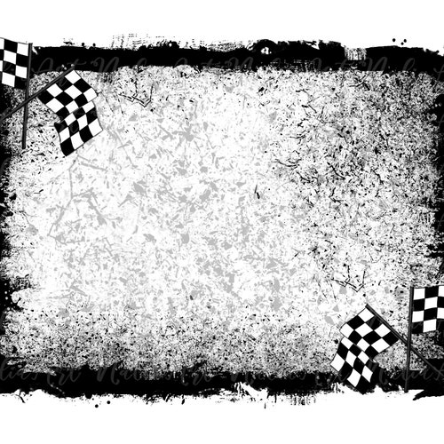 Grunge Checkered Flag Background PNG Distressed Race Flag - Etsy
