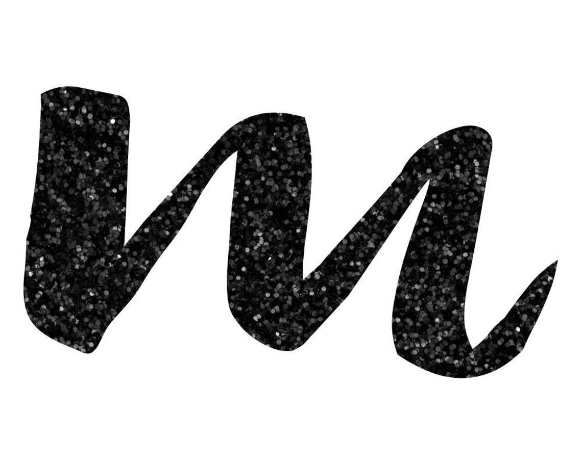 Black Glitter Alphabet Digital Clipart Numbers Font - Etsy