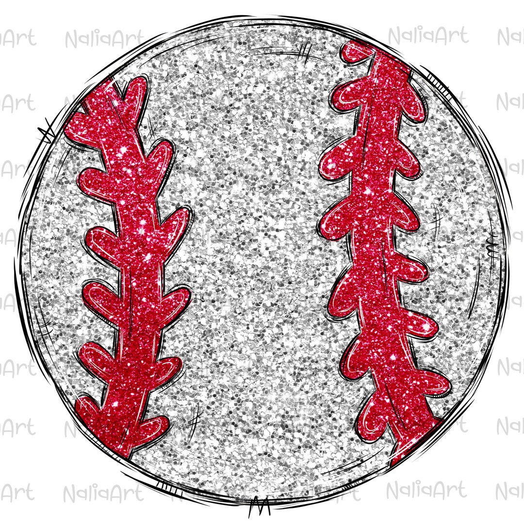 Baseball Sublimation Gold Glitter Design PNG Sport Clip Art Sport ...