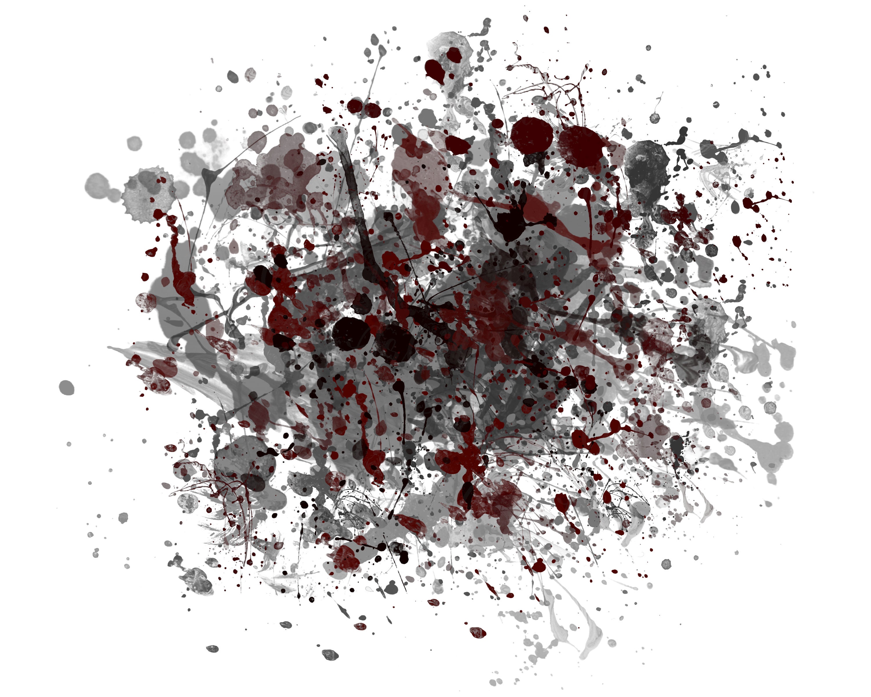 Background Paint Splatter Grey Burgundy Splash Frame Splatter ...