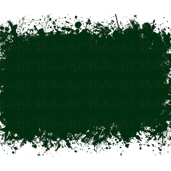 Neon Paint Splatter - Etsy