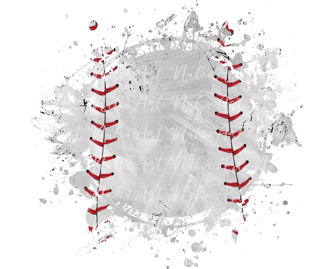 Background Baseball Grunge Distressed Print Splash Frame Splatter ...
