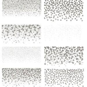 Silver Glitter Border, Confetti Borders,clipart Silver, Glitter Clip ...