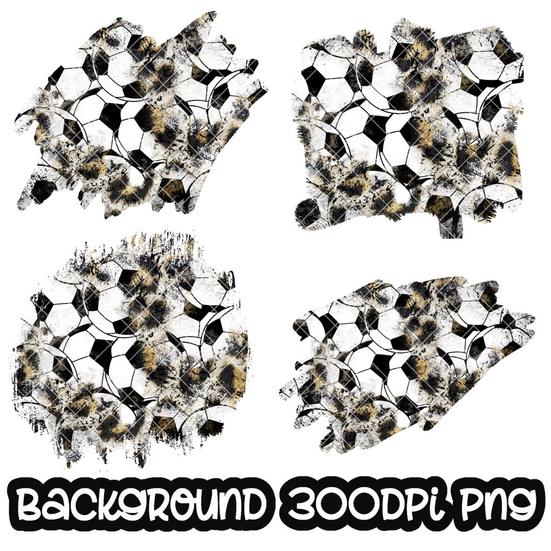 Background Leopard and Soccer Grunge | Distressed Soccer Print Splash ...