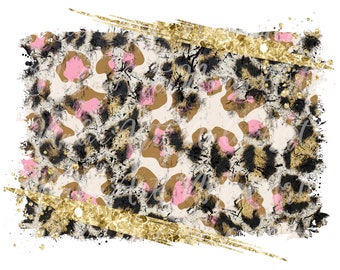 Pink Leopard Border - Etsy