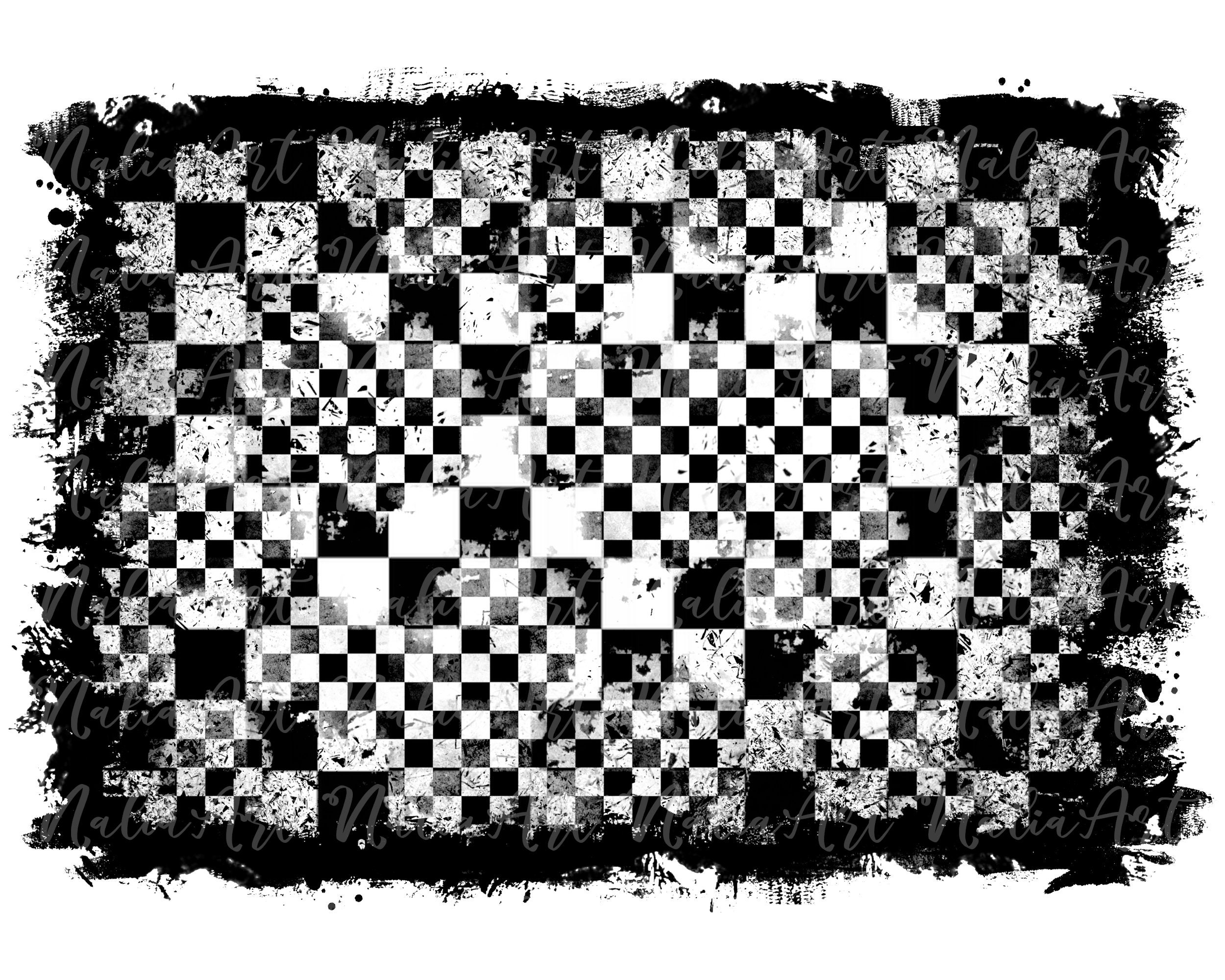 Background Checkered Flag Distressed Print Checkered Flag - Etsy