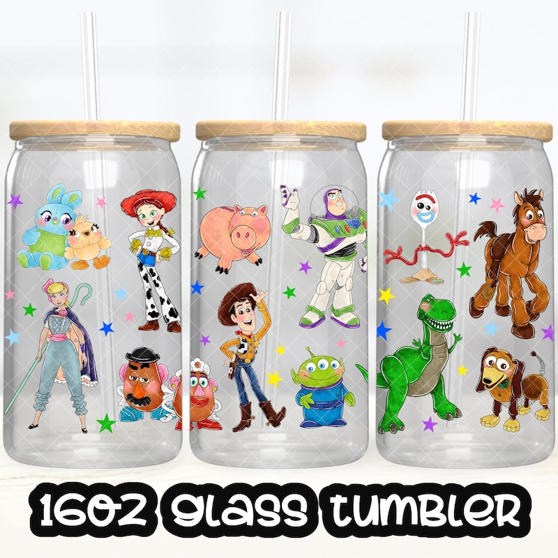 Toy Story Glass Ornament - Etsy