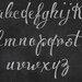 Chalkboard Alphabet Clip Art, Chalk Digital Clipart, Font, Letters ...