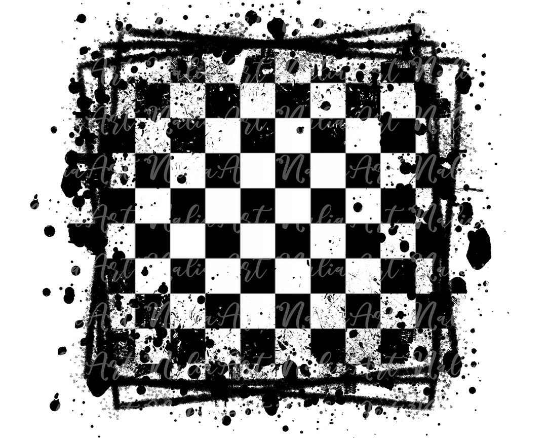 Background Checkered Flag Distressed Checkered Flag Grunge Splash Frame ...