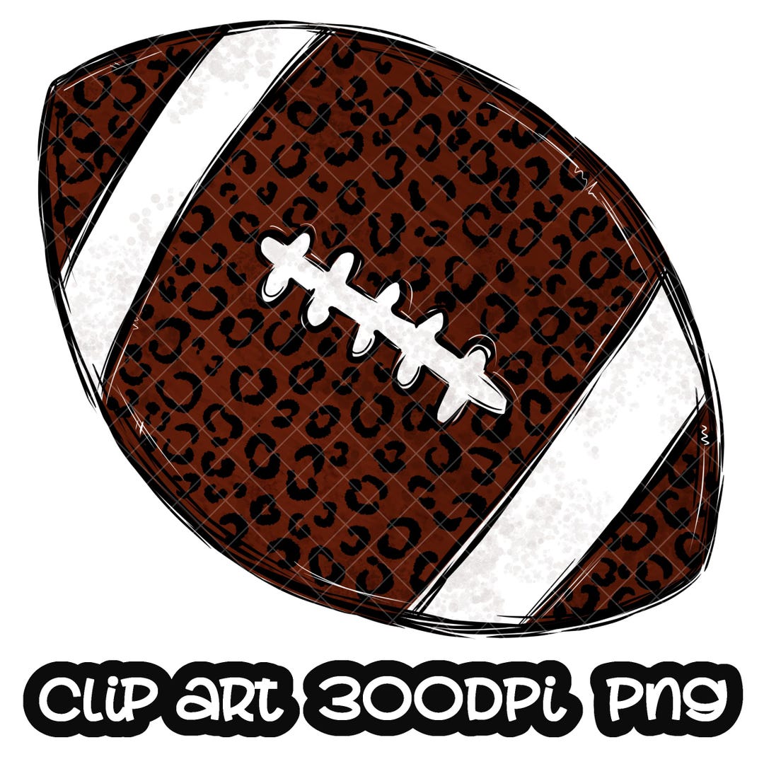 Football Leopard Sublimation Design PNG | Sport Clip Art | Sport ...