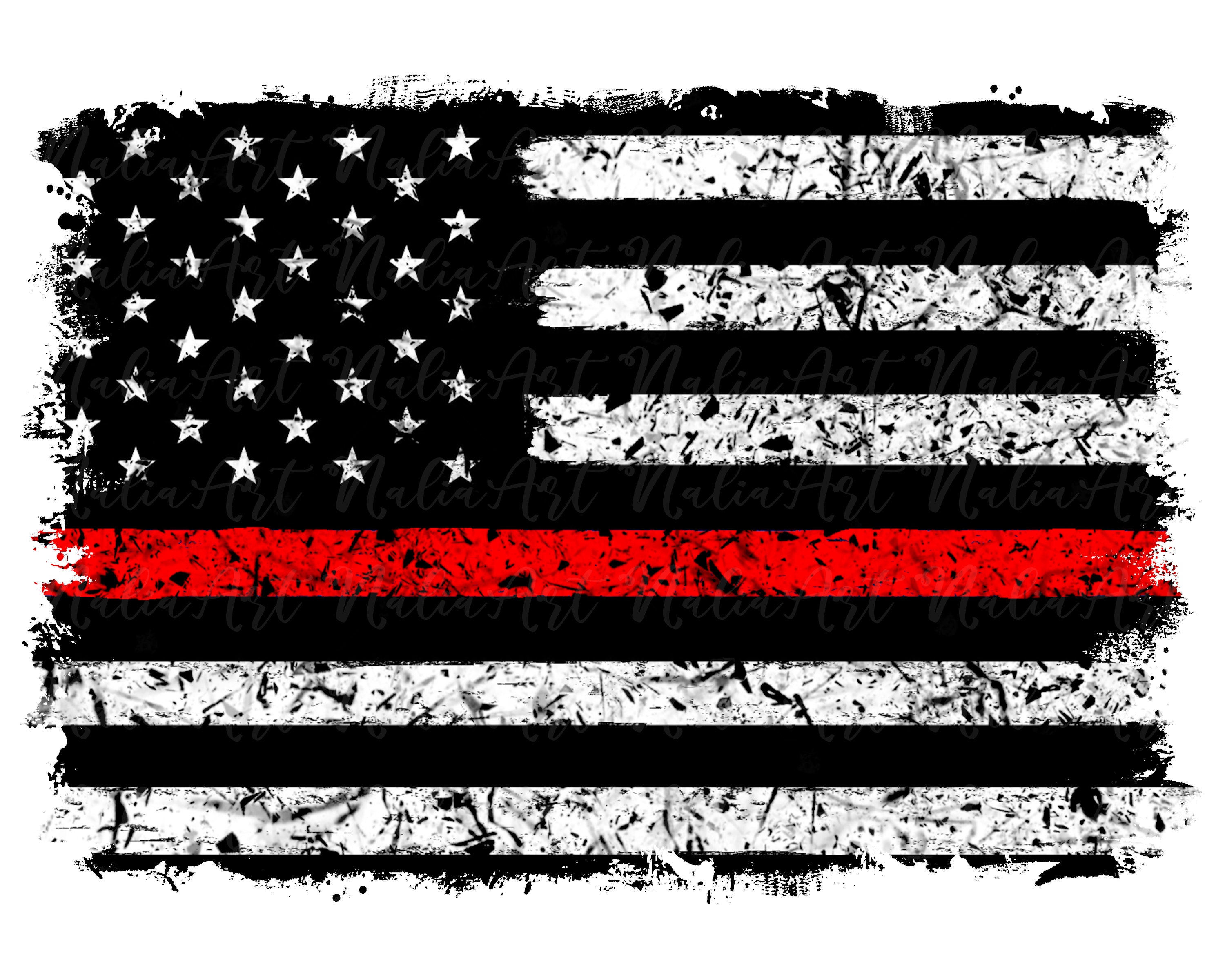 Background Fire Fighter Thin Red Line Fireman Fire Wife Design Flag ...