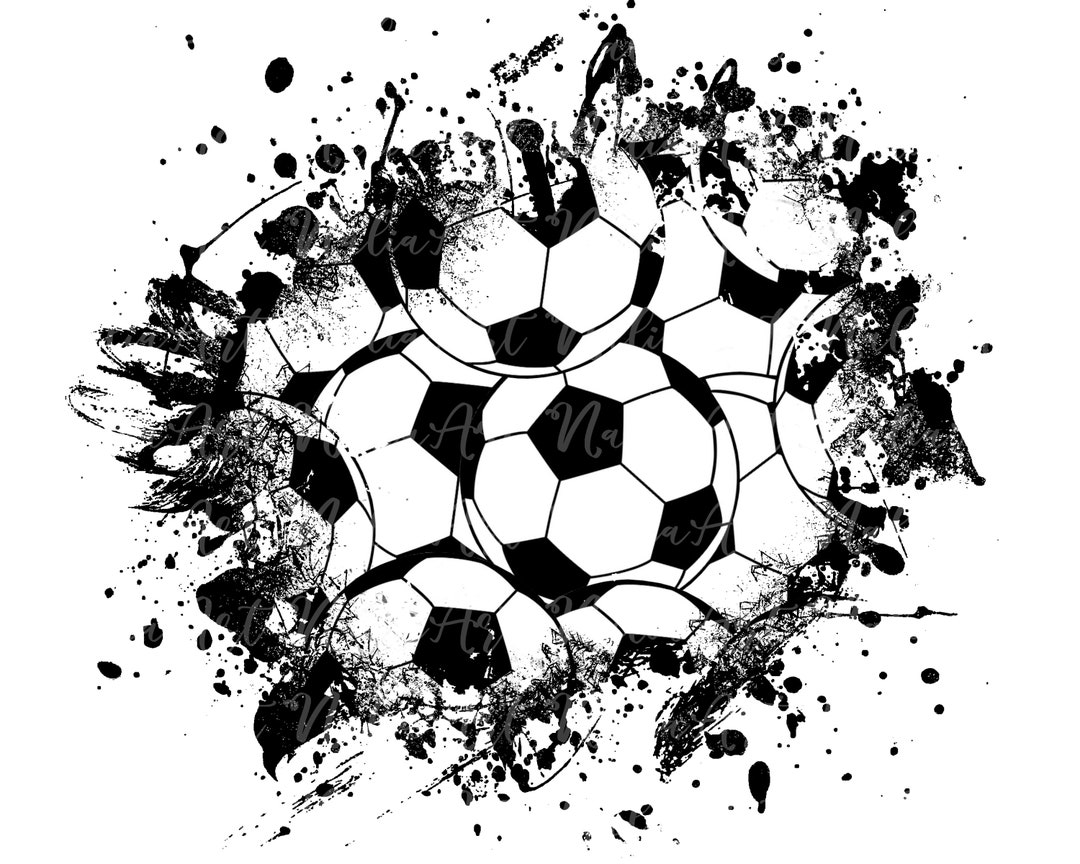 Background Soccer Grunge Distressed Print Soccer Splash Frame Splatter ...